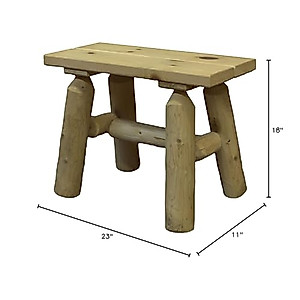 Lakeland Mills End Bench, 23"