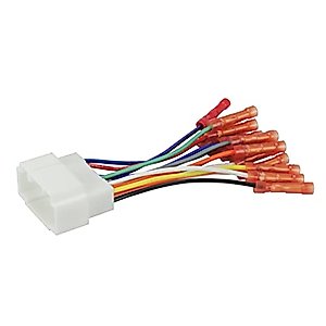 Scosche HA08BCB Compatible with Select 1998-08 Honda Power/Speaker Connector / Wire Harness for Aftermarket Stereo Installation with Color Coded Wires and Pre-installed Wire Connectors