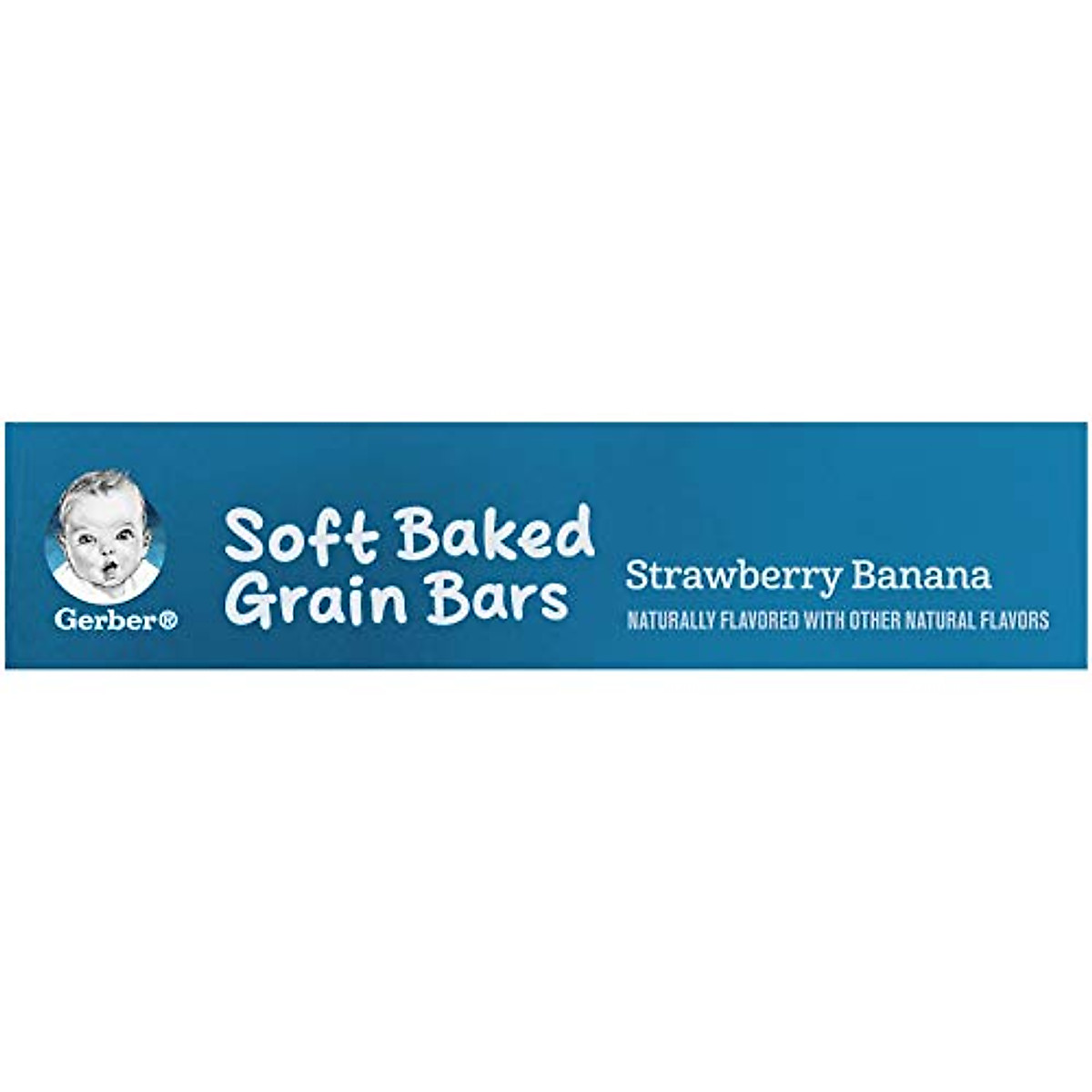 Gerber Graduates Cereal Bars STRAWBERRY BANANA - 5.5oz. (Pack of 4)
