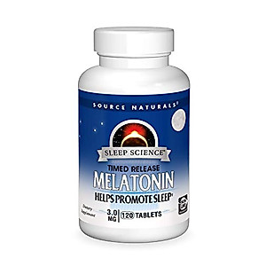 Source Naturals Time Released Melatonin 3 mg - 120 Tablets