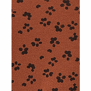 Simple Joys by Carter's Girls' Toddler 2-Pack Stretch Rib Dresses, Brown Animal Print/Dusty Blue, 7