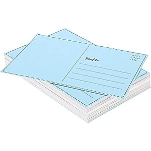 Paper Junkie Multicolored Mailable Blank Postcards Pack of 48 – 4 x 6 inches