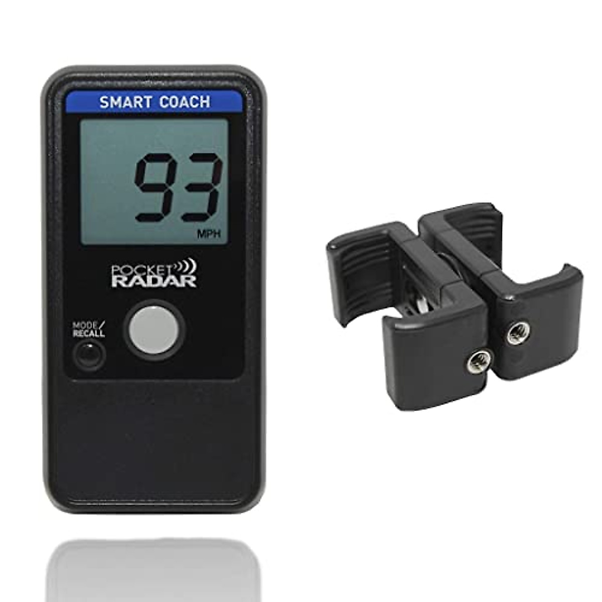 Pocket Radar - Smart Coach Radar & Universal Tripod Mount Bundle