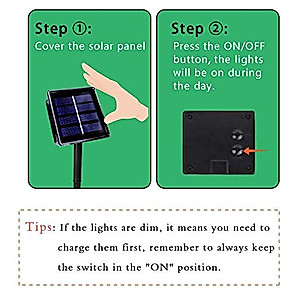 OZS 2 Pack 144FT 400LED Solar String Lights Outdoor, Waterproof 8 Modes Solar Outdoor Tree Lights,Green Wire Solar Lights Outdoor for Garden, Patio, Party, Wedding, Christmas Decorations (Warm White)