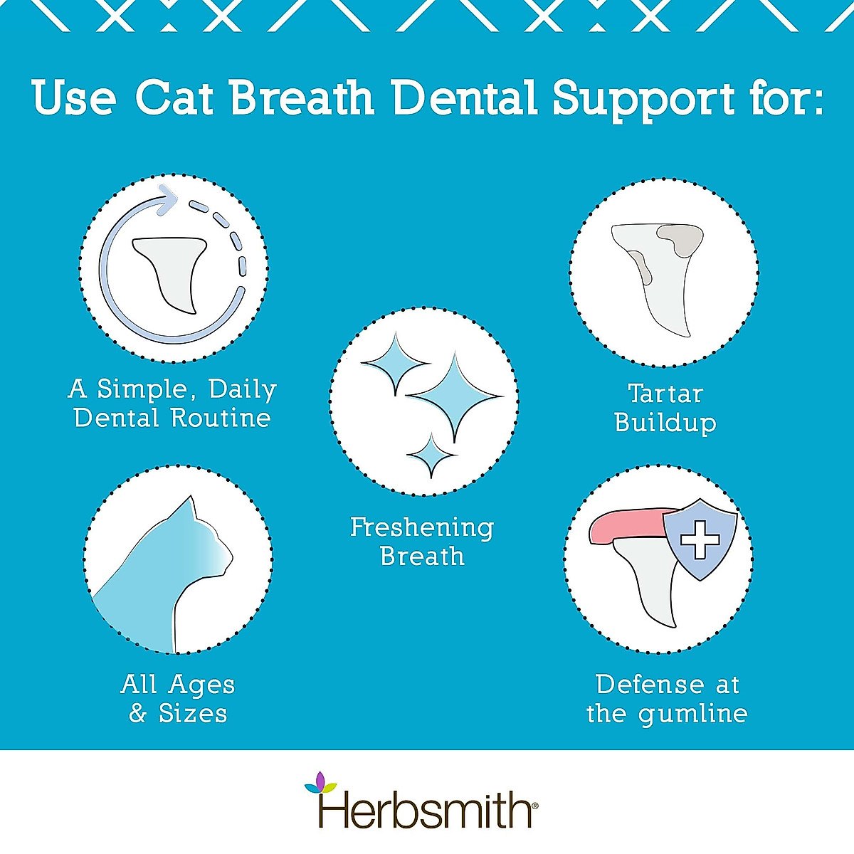Herbsmith Cat Breath - Dental Support for Cats - 75g
