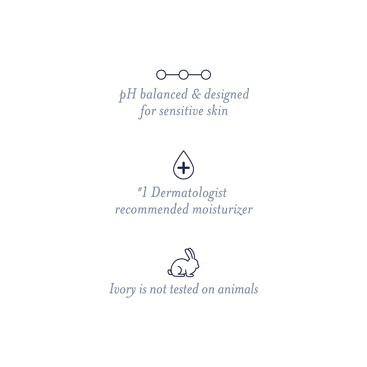 Ivory Sensitive Skin Moisturizing Body Wash, Hint of Lavender, 17.9 Fl Oz (Pack of 4)