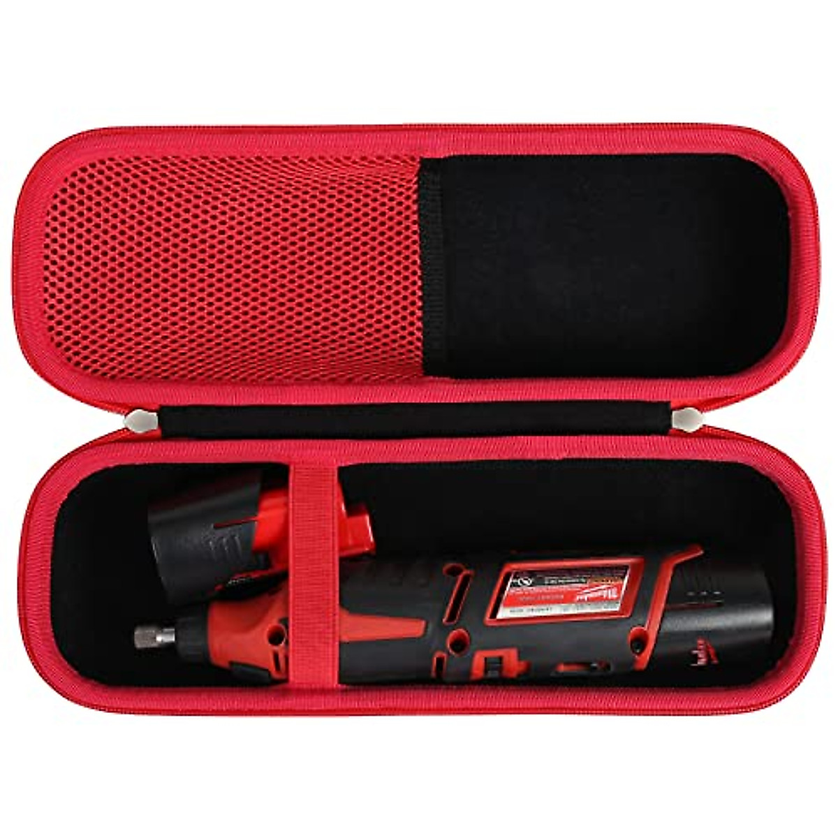 Khanka Hard Storage Case Replacement for Milwaukee 12.0V Cordless Rotary Tool 2460-20, Case Only