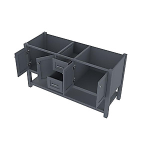 Alya Bath Wilmington Bathroom Vanity Cabinet, Gray