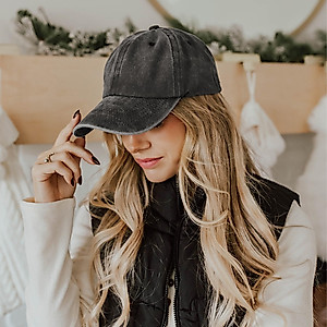 12Pieces Vintage Washed Baseball Caps for Women Men Distressed Twill Adjustable Dads Hats Unisex Style (Multicolor)