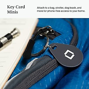 Level Key Card Minis (4-Pack), NFC enabled, Works with Level Lock+ and Level Lock - Touch Edition,Gray