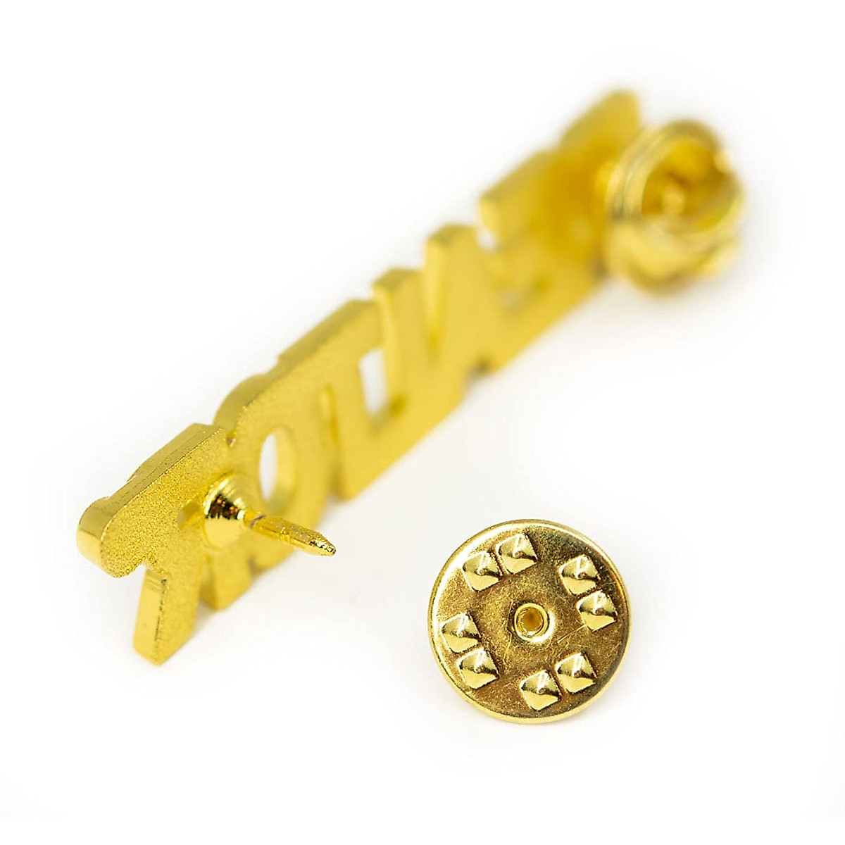 Real Estate Agent REALTOR® Crystal Lapel Pin (REALTOR Silver & Gold 2 Pack), Gold,Silver