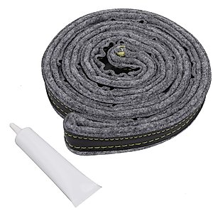 Upgraded DC97-07618A Dryer Drum Gasket Felt Seal Compatible with Samsung Dryer Replaces AP4453798,PD00025731,PS4218879,3998155,DV42H5200EW,DV42H5000EW,DV45K6500EV,DV48H7400EW-5 year warranty