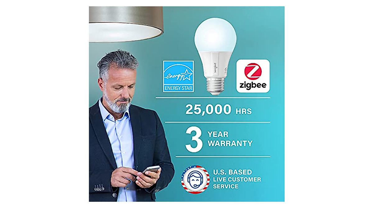 Sengled Zigbee Smart Light Bulbs - Voice & App Control, 4 Pack