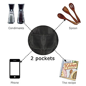 ZJXHPO Evil Queen Cooking Apron Pick Your Poison Apron For Cook Baker Chef Halloween Party Gift (Poison Apron)