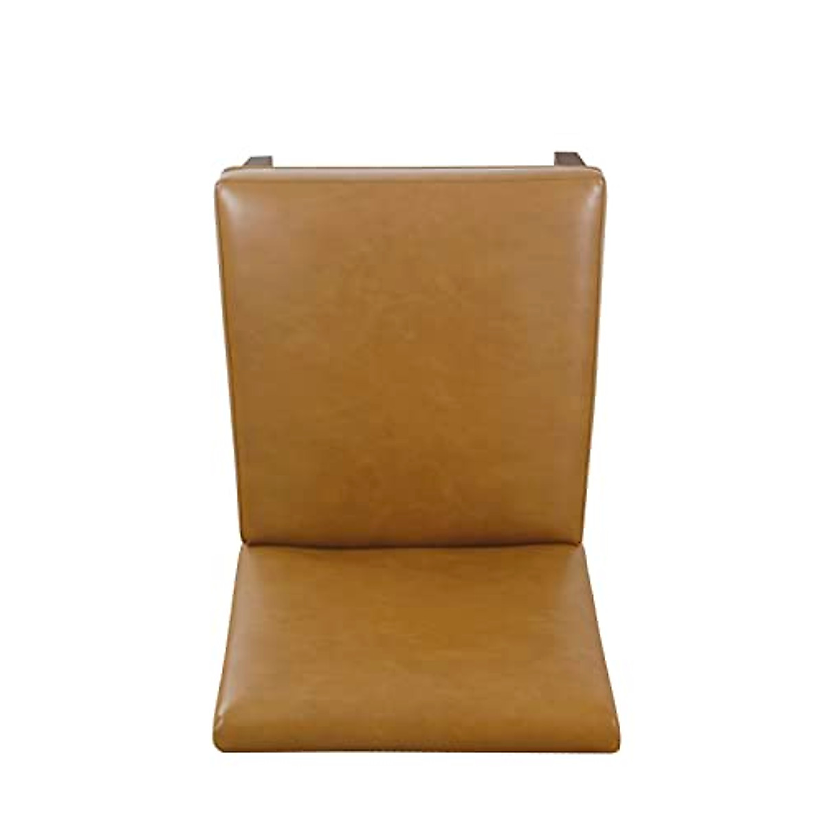 HomePop Kolbe Dining Chair - Carmel Faux Leather (Single Pack)