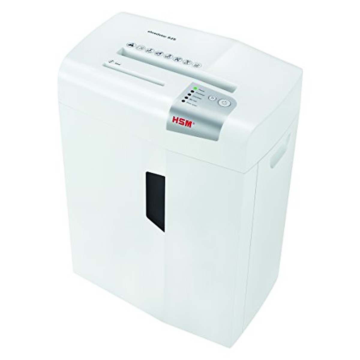 HSM shredstar S25 Strip-Cut Shredder; Shreds Up to 25 Sheets; 6.9-Gallon Capacity Shredder, White
