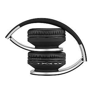 PowerLocus Rose Gold Bluetooth Headphones with Black/Silver Bluetooth Headphones