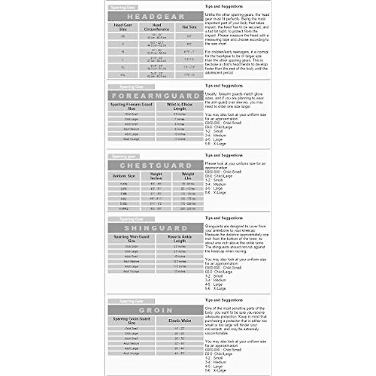 Pine Tree Complete Vinyl MMA, Taekwondo, Karate Sparring Gear Set with Bag, Shin, Hand, Foot, & Groin Guard