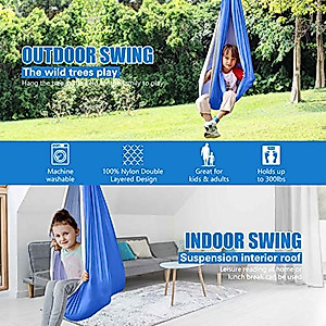 Sensory Joy Swing for Kids Indoor or Outdoor, Therapy Swing for Kids and Adults Sensory Hammock