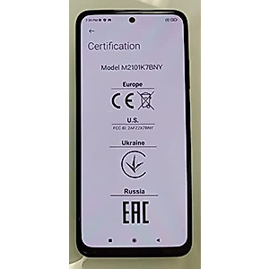 Xiaomi Redmi 10 2022 NFC 4G LTE (128GB + 4GB) LTE GSM Global Unlocked 6.5" 50MP Quad Camera (Not Verizon Sprint Boost Tmobile At&T Cricket) + (w/Fast Car 16W Charger Bundle) (Pebble White)