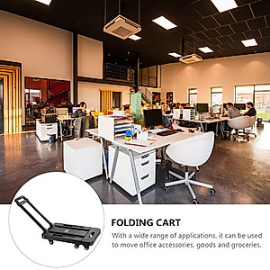 1pc Trolley Foldable Wagon Outdoor Wagon Cart Folding Wagon Cart Folding Cart Foldable Cart Office Utility Cart