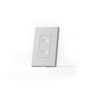 LIFX Smart Switch, 2 Button in-Wall Wi-Fi Smart Touch Switch (White)