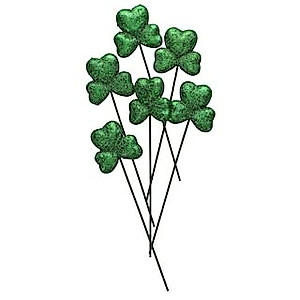 St. Patrick's Day Shamrock Picks, Two (2) 6-ct. Packs by Sham's Boutique