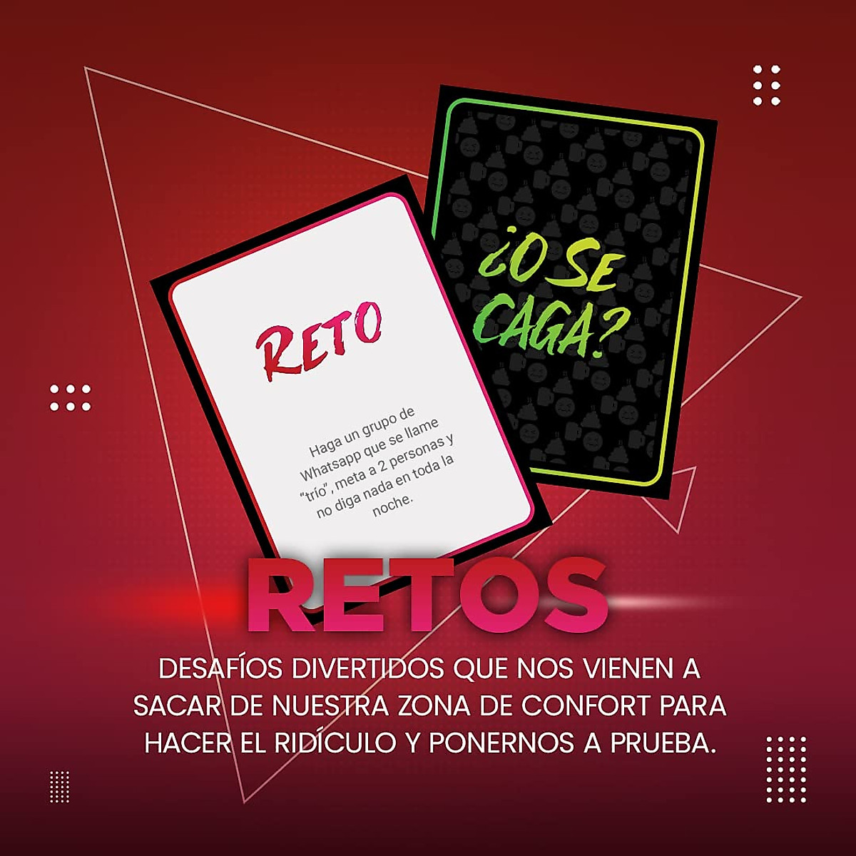 ¿O se caga? | Drinking Game en Español con 153 cartas