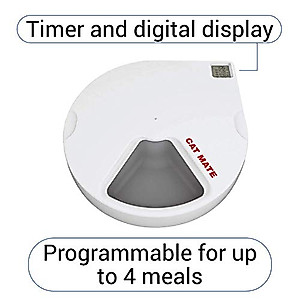 Bundle of Cat Mate C500 Automatic Pet Feeder with 2 Extra Ice Packs