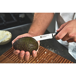 Zwilling Four Stars Utility knife, Silver/Black