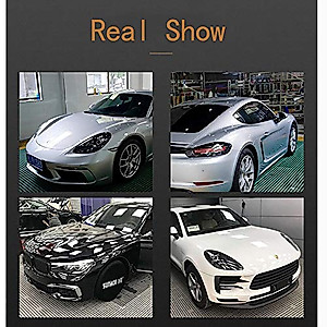 HOHOFILM Gloss Clear Car Paint Protective Film Self Adhesive TPU PPF Vinyl Wrapping Film Auotomobile Protection Vinyl,5ft x 6.5ft Roll