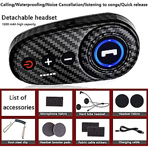 Modular Bluetooth Motocross Couple Helmet Personalized Cool Cat Ear Flip up Electric Motorcycle Full Face Helmets with Visor, DOT Certified Adult Men Women Racing Crash ATV Street Helmet -F-Large