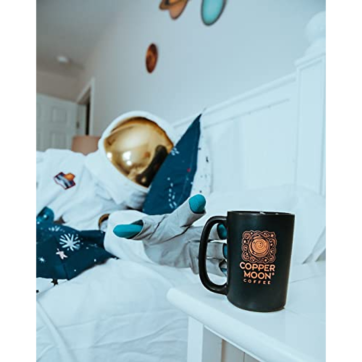 Copper Moon Whole Bean Coffee, Dark Roast, Espresso Blend, 5 Lb