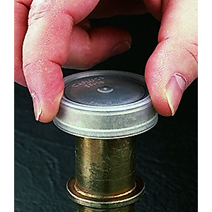 Caplugs 99394815 Plastic Cap for Split-Flange Connections. SF-20, PE-LD, to Cap Nominal Flange Size 1-1/4 to Cap Ferrule Size 1, 1-1/2", Natural (Pack of 40)