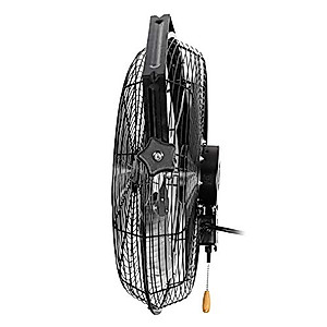 Maxx Air Wall Mount Fan, Commercial Grade for Garage, Shop, Easy Operation and Powerful CFM (18" Residential Wall Mount)