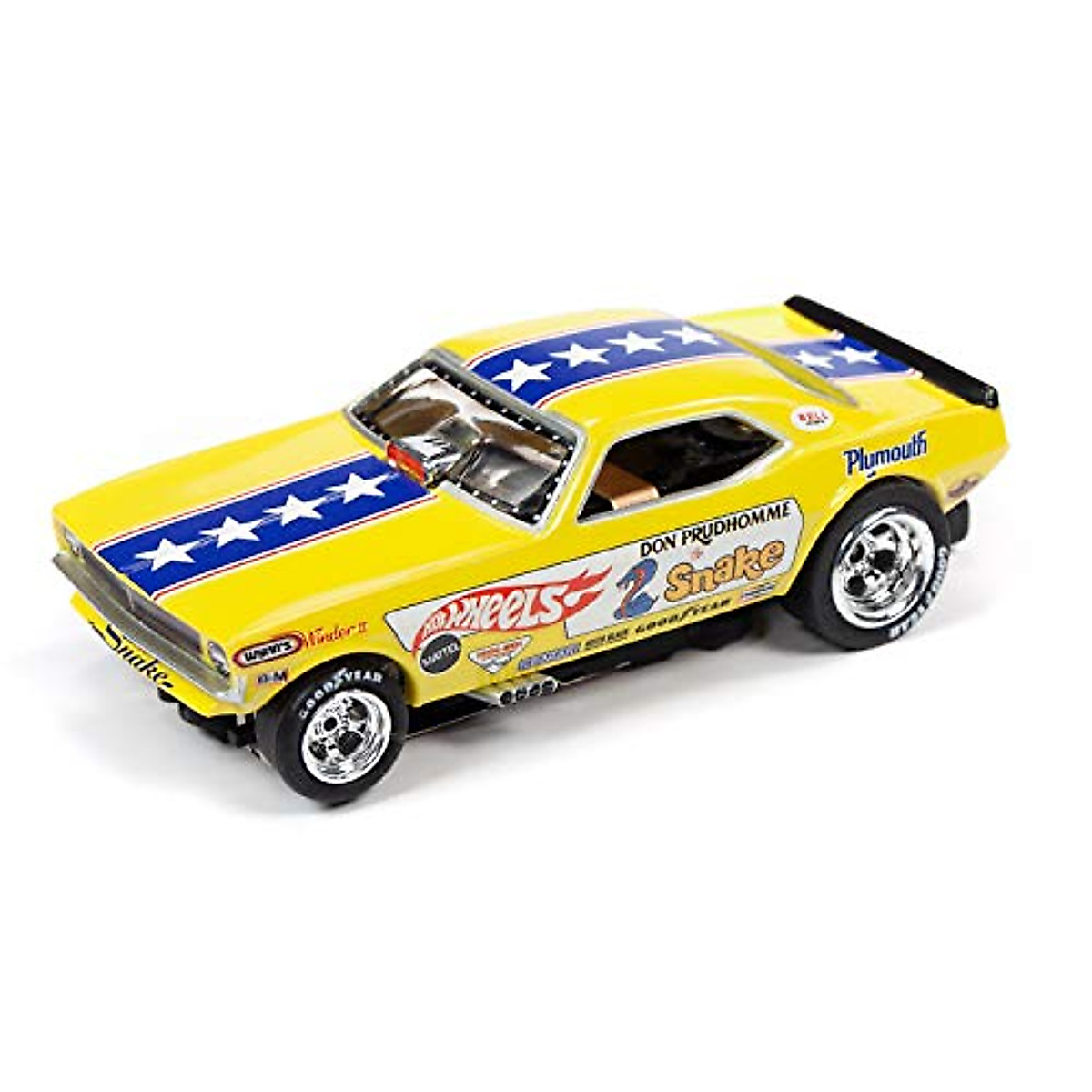 Hot Wheels Slot Car Racing Set - Snake v. Mongoose - 13 Foot Slot Race Track by Auto World