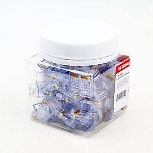 Platinum Tools Ezex44 Connector 100/Jar Accessory Box (202044J)