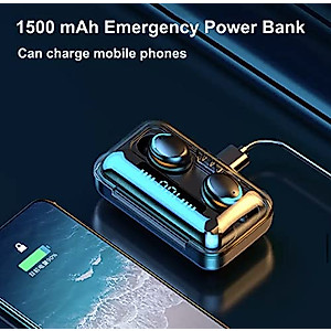 Wireless Stereo Noise Cancelling Bluetooth Waterproof Earbuds with Charging Case