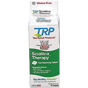 The Relief Products Sciatica Therapy Tablets, 70 Count