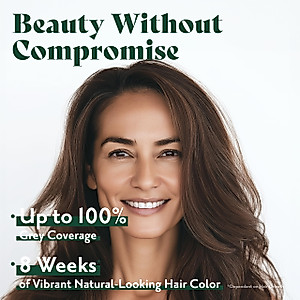 Herbatint Permanent Hair Dye For Women - 5D Light Golden Chestnut - For Up To 100% Gray Coverage of Resistant Gray Hair - Ammonia-Free, Alcohol-Free & Vegan - Salon Influenced Hair Color 5.75 fl oz