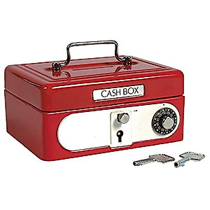 Schylling Locking Cash Box Red, 1 EA
