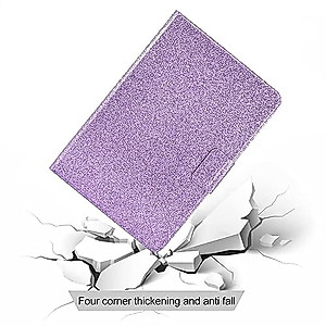 Compatible with/Replacement for Tablet PC Samsung Galaxy Tab A8 10.5 inch 2021 SM-X200/X205/X207 PU Leather Flip Cover Stand Wallet Case XXSF (Purple)