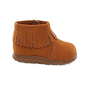 Simple Joys by Carter's Baby Girls Jill First Walker Shoe, Brown, 3 Infant