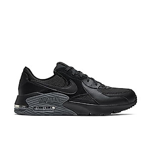 Nike Men's Air Max Excee Running Shoe, Black Black Dk Grey, 10.5
