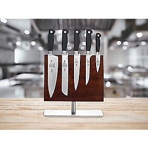 Mercer Culinary Genesis 6-Piece Magnetic Board Knife Set, 11 3/8 x 9, 11 1/2 inch high, Stainless Steel