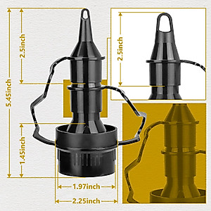 Eopzol N434868 Air Nozzle for DeWalt DCE100B (Type 1) 20v DCE100M1 (Type 1) 20v DCE100M1 20V DCE100M1-CA DCE100B 20V DCE100B-CA Leaf Blower