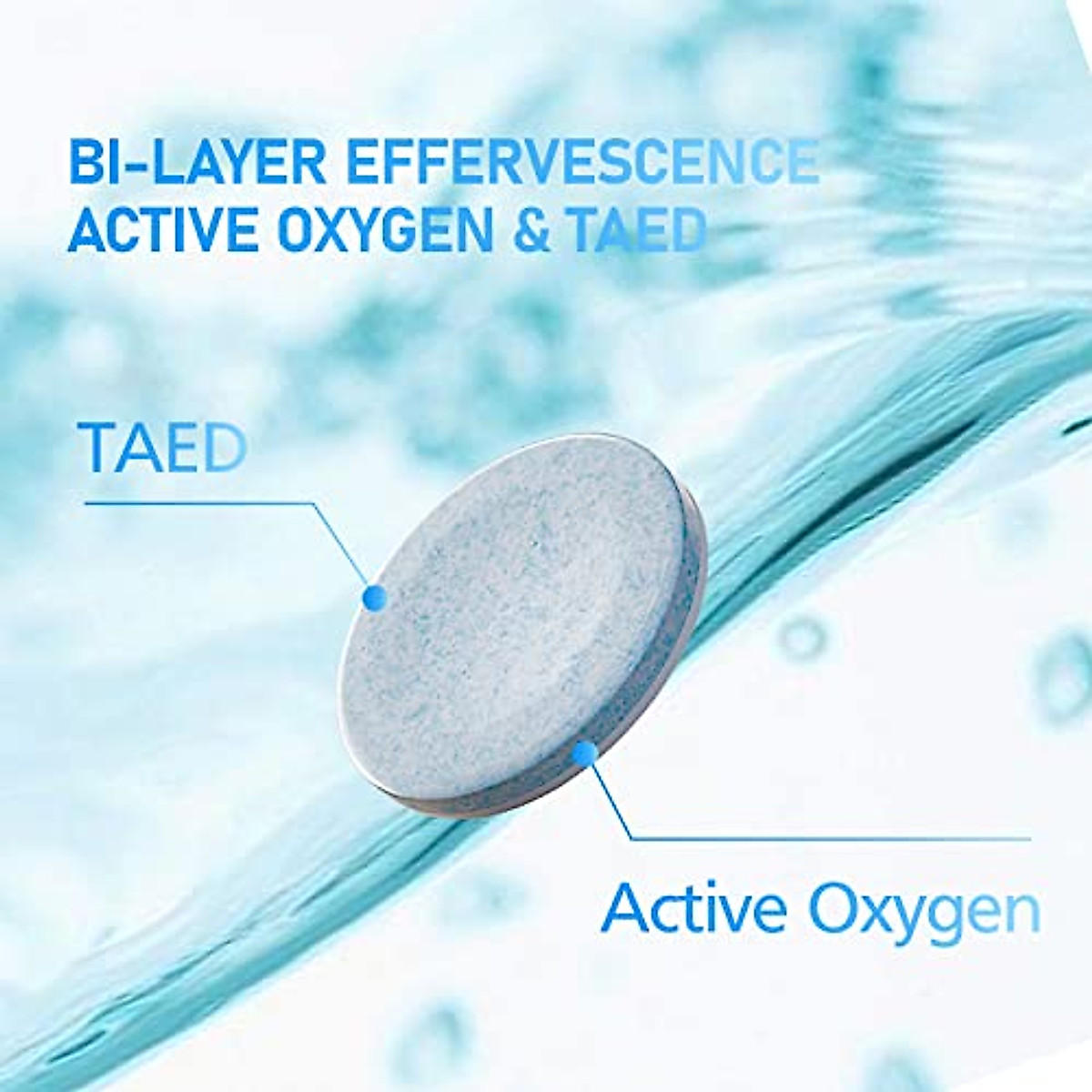 APPTRIN Retainer Cleaner Tablets Denture Cleansing Tablets for Night & Mouth Guard, False Teeth Cleaning, Removes Odors Stains Plaque Mint Flaver (White 36Pcs)