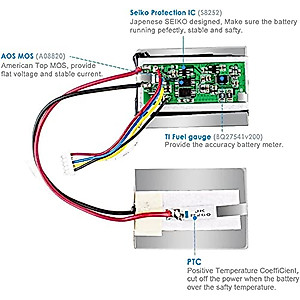 Battery for Beats Pill 2.0 Speaker Kratax 1050mAh Li-ion 7.4 V Replacement Battery for Beats Pill 2.0 J272/ICP092941SH Wireless Portable Bluetooth Speaker