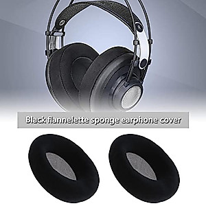 Pair of Replacement Soft Velour Headphones Earpads Cover Cushions Compatible with AKG K701 K702 Q701 Q702 K601 K612 K712 Headset Ear Cushion Repair Parts