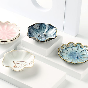 Ring Dish Tray, Jewelry Dish Holder, Key Bowl, Trinket Tray, Earring Holder, Decoration Plate for Women
